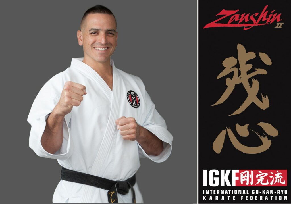 Zanshin Gi #2 with embroidered badge - GKR Karate